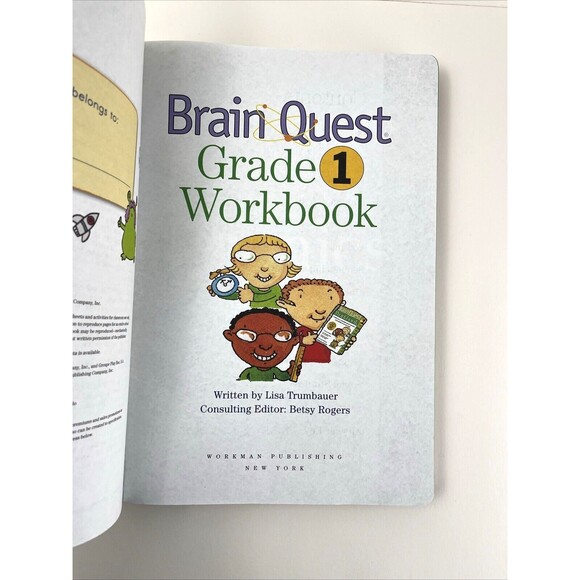 Toys | Brain Quest Workbooks Series Brain Quest Workbook 1st Grade By ...